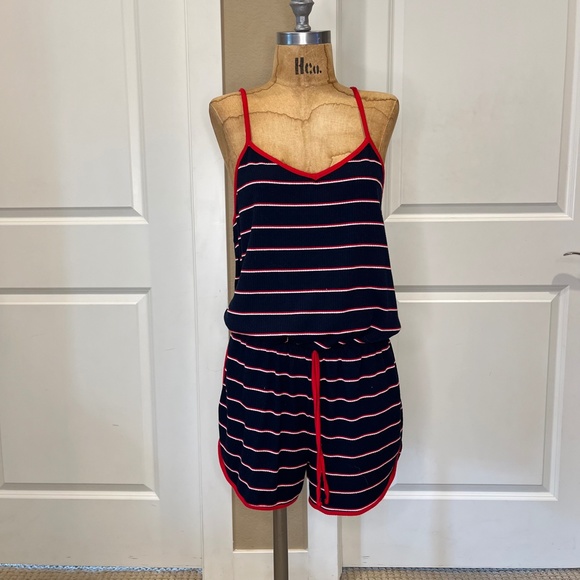 Mossimo Supply Co. | Pants & Jumpsuits | Mossimo Striped Romper | Poshmark